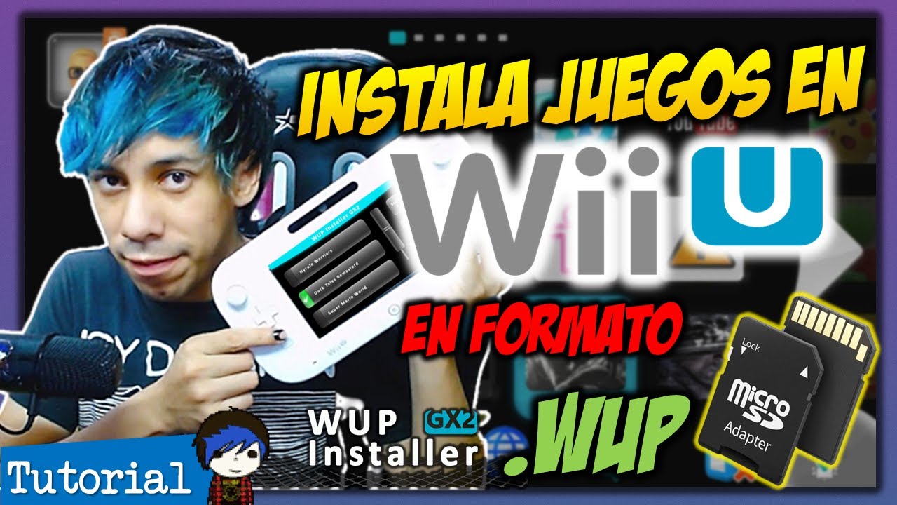 Instalar JUEGOS en la Wii U desde la SD (WUP) | Tutorial 2024 - YouTube