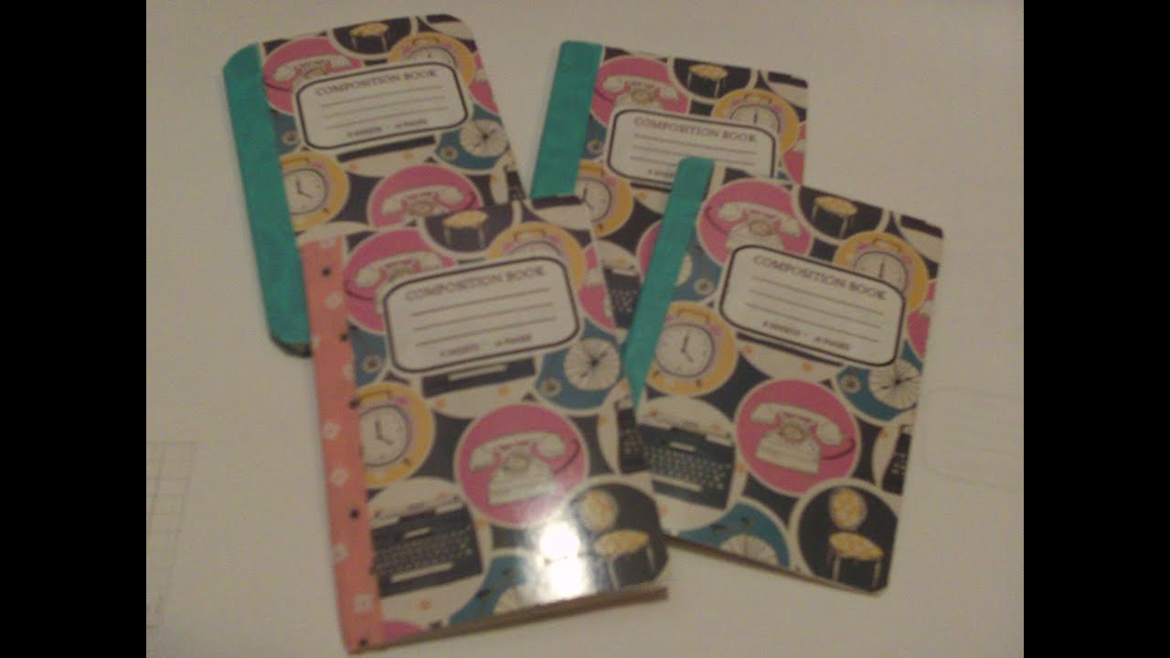 Mini-Mini Composition Book for Pocket Letters #BackToSchool - YouTube