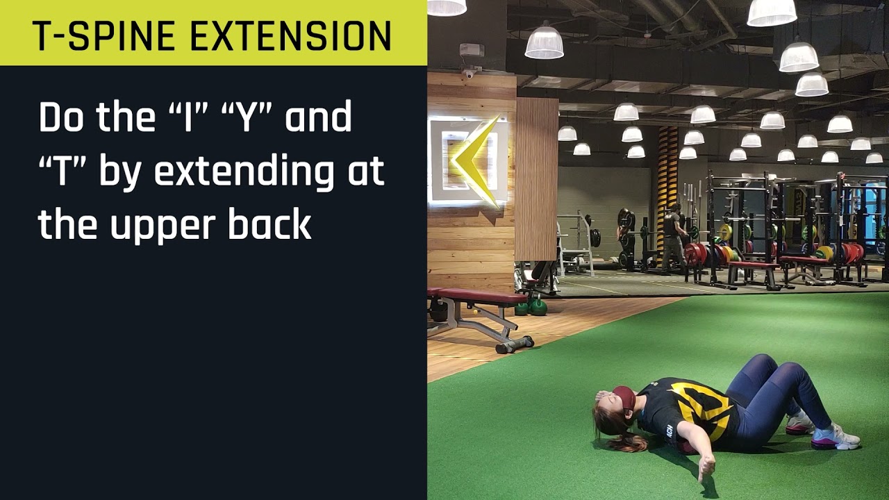 How to: T-SPINE EXTENSION | Kinetix Lab PH (exercise index) - YouTube