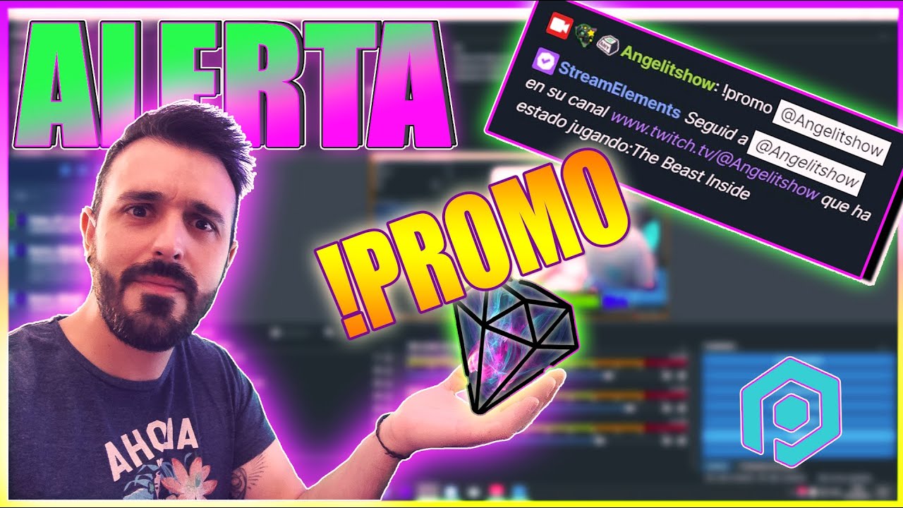 📌Como hacer PROMOS en TWITCH📌 en el chat y ALERTA en tu directo💜 ...