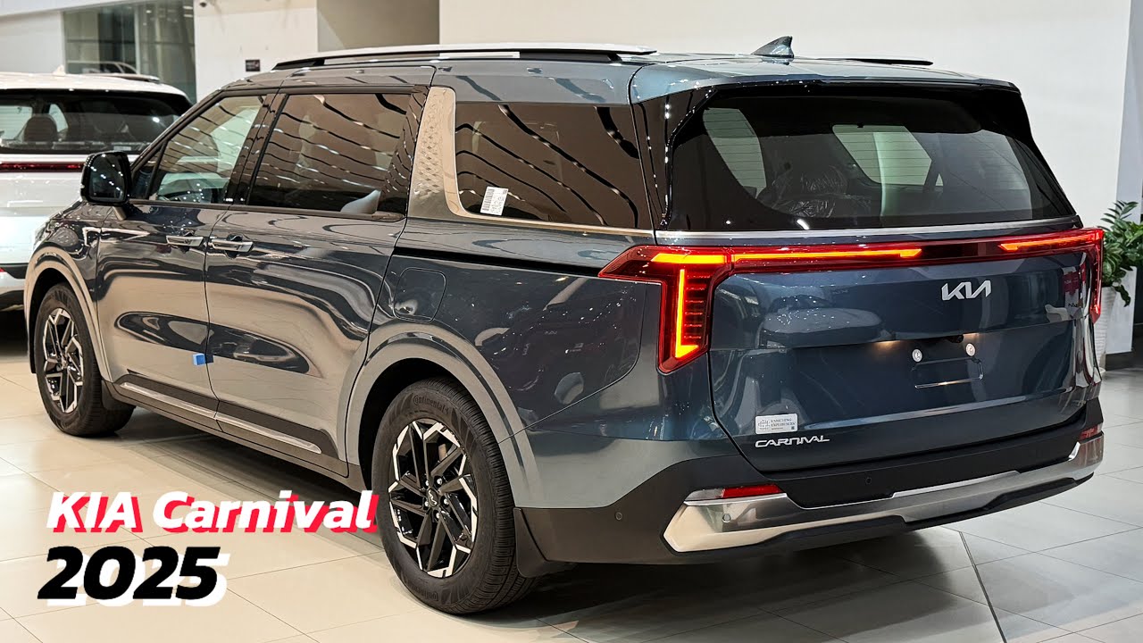New Kia Carnival (2025 - 11Seaters Luxury Minivan | New Color - YouTube