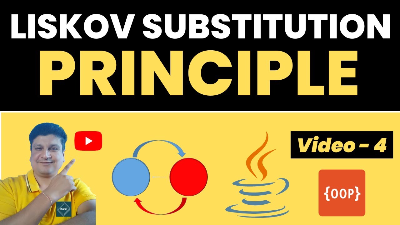 Liskov Substitution Principle Tutorial With Java Coding Example For Beginners Youtube