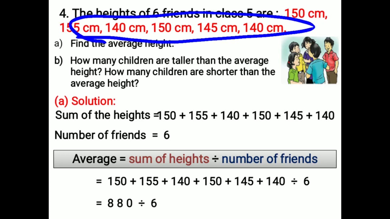 Average Grade 5 maths - YouTube