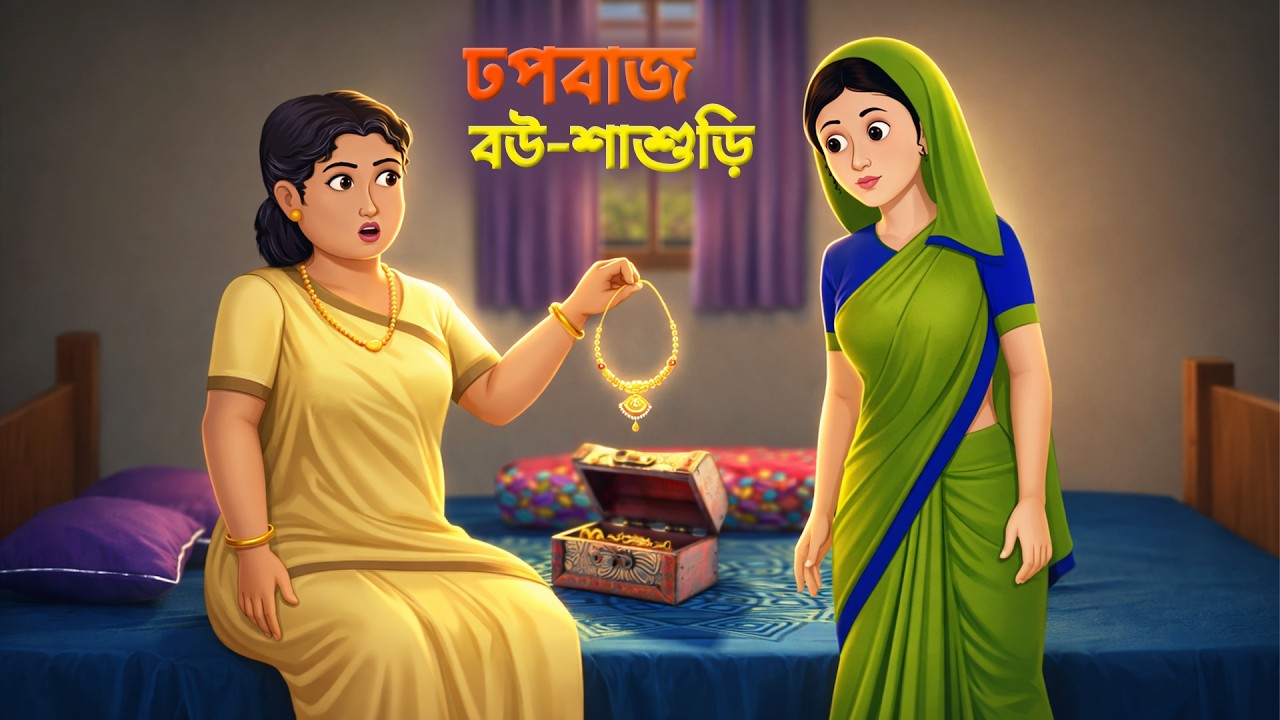 ঢপবাজ বউ-শাশুড়ি | Bangla Natok | Bengali Family Drama | Golpo Konna ...