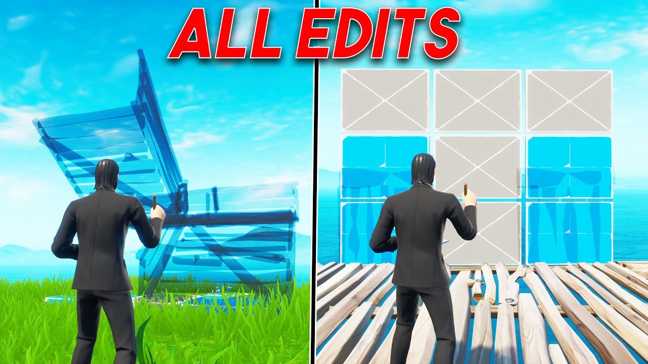 Every Possible Edit in Fortnite You Should Know - YouTube