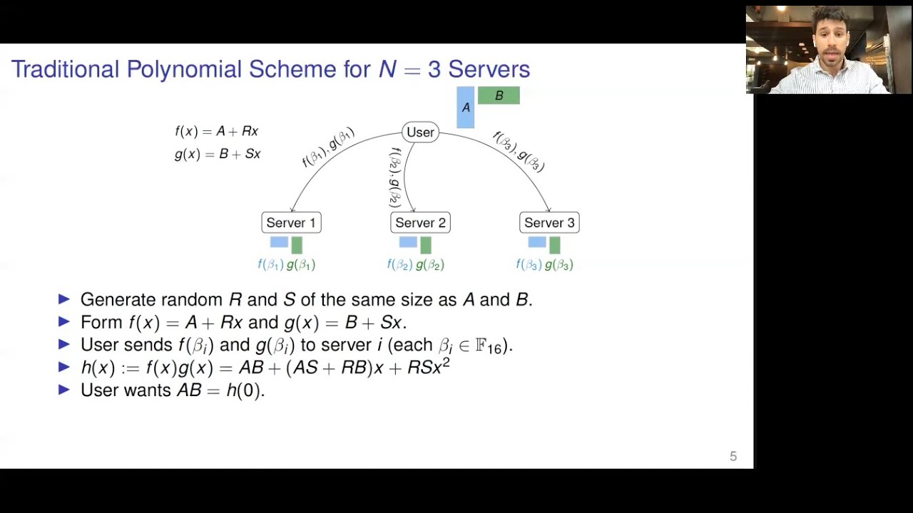 Field Trace Polynomial Codes for Secure Distributed Matrix ...