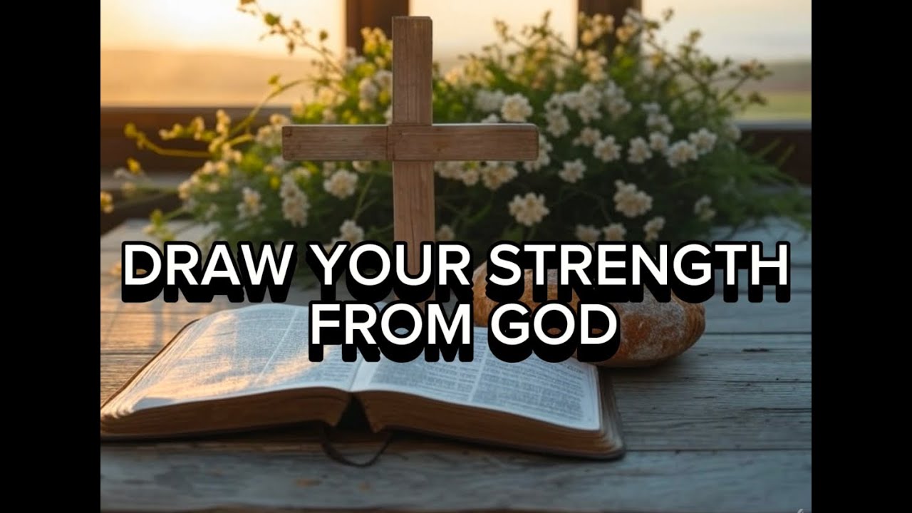 DRAW YOUR STRENGTH FROM GOD | CALL UPON THE NAME OF JESUS - YouTube