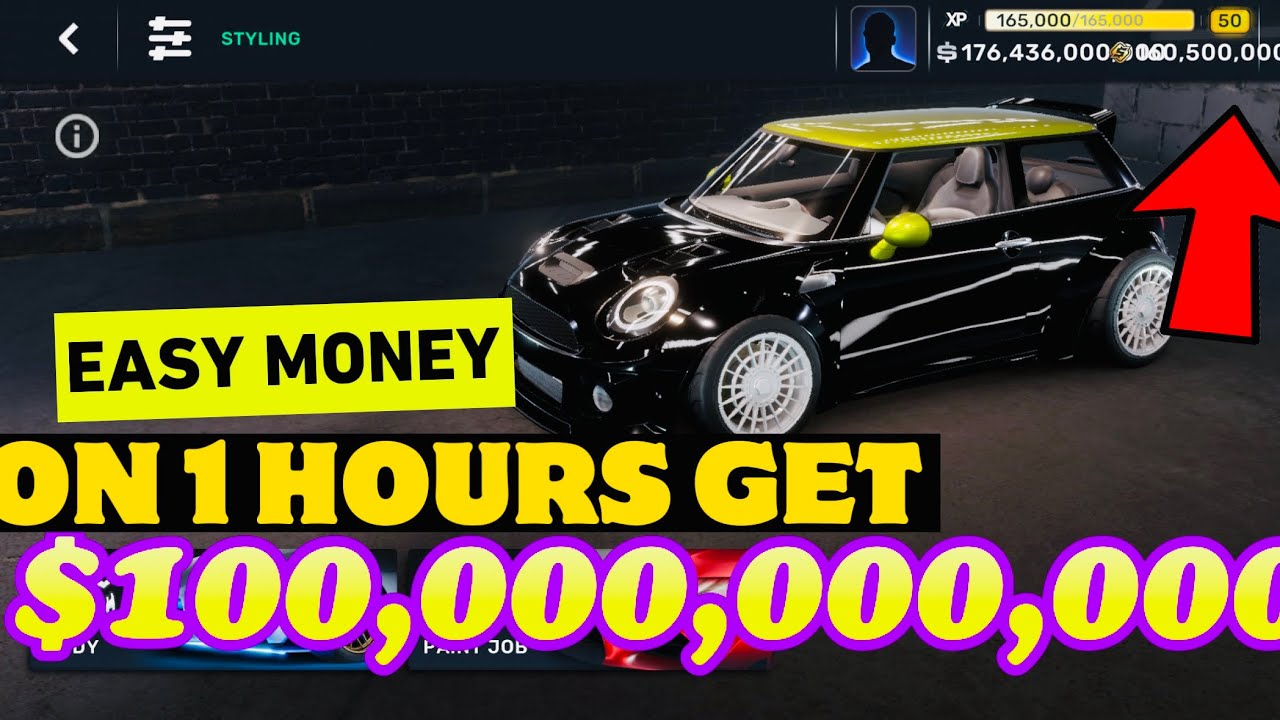 How to Get Money $100Bill CarX Street on 1 Hours without iosgod - YouTube