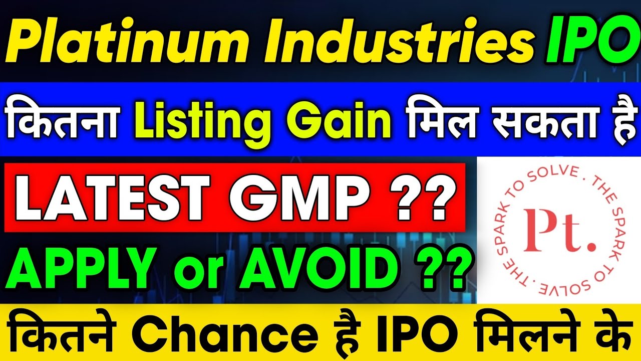 Platinum Industries IPO | Platinum Industries IPO GMP Review | Platinum ...