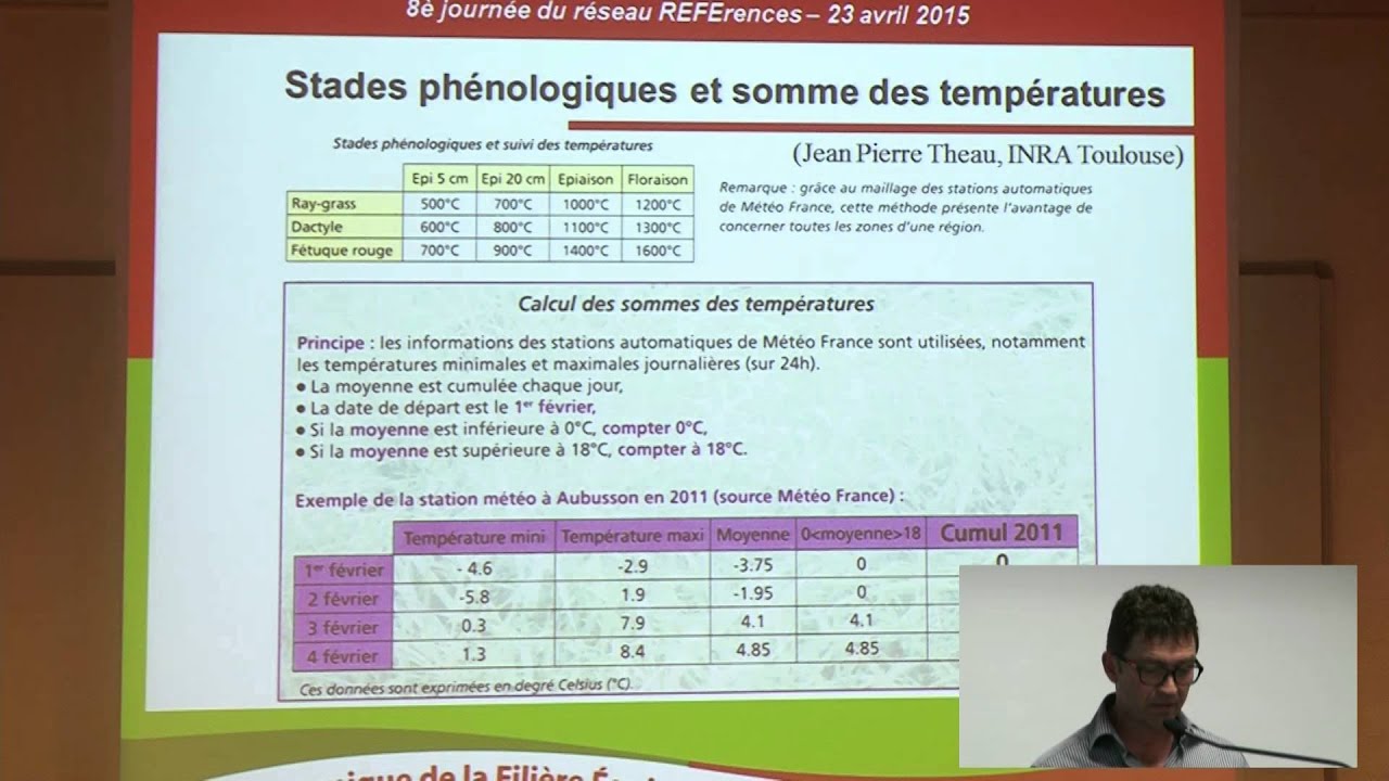 G. Mathieu et C. Broussolle - Journée REFErences 2015 - Alimenter les ...