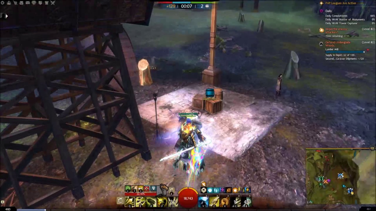 Guild Wars 2 Char Ranger WvW - YouTube