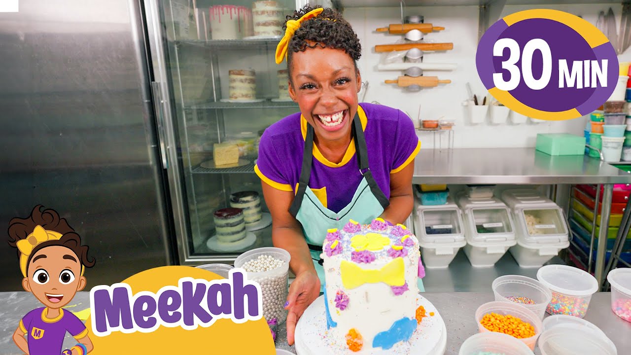 Meekah Has A Cake Bash | Meekah Challenges and Games for Kids - YouTube