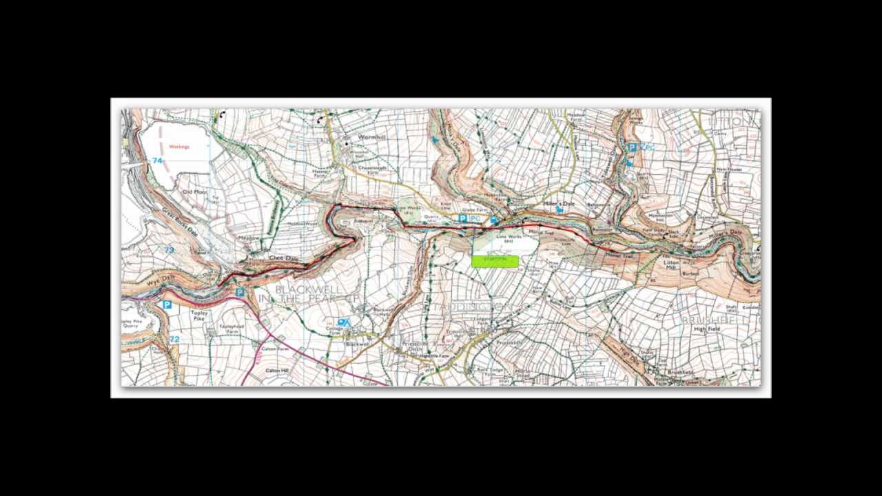 Millers Dale Chee Dale Wed 2 Nov 11 (Part 1 of 10) Maps - YouTube