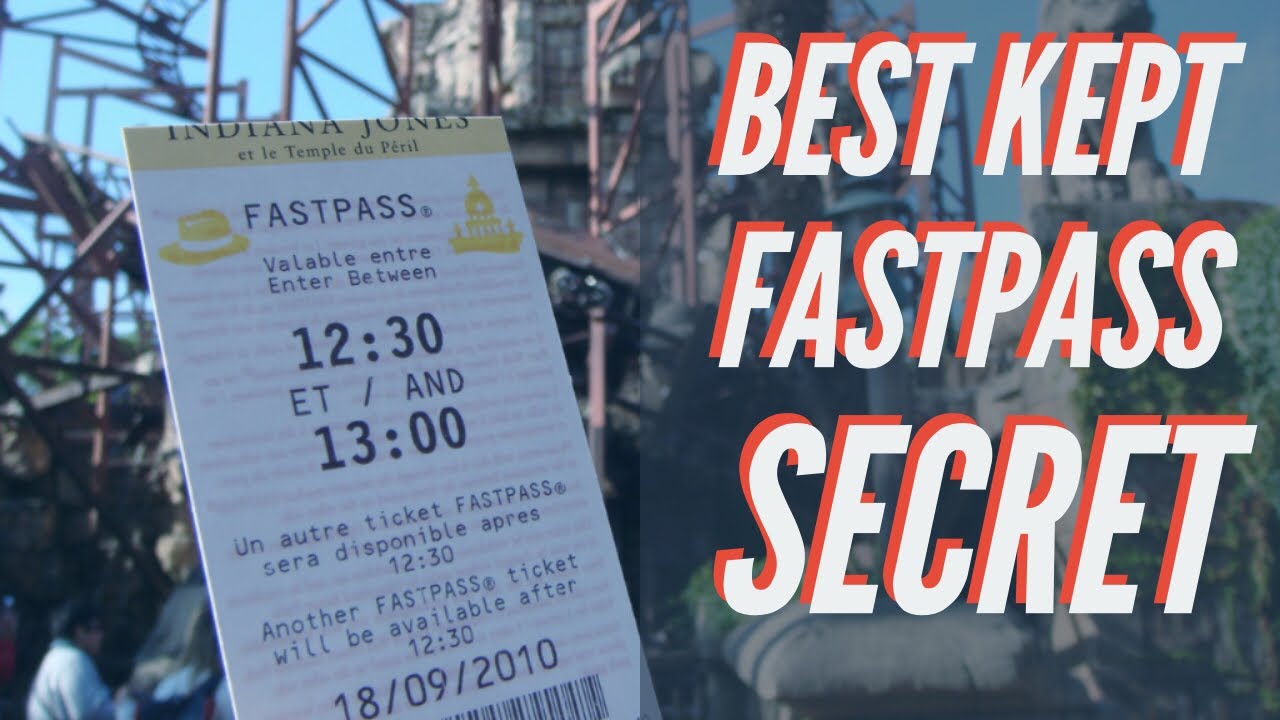 Best Kept FastPass SECRET ! - YouTube