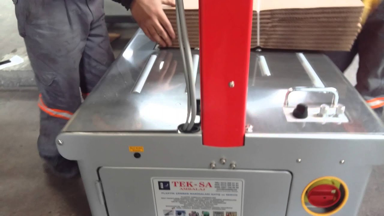 TK702 OTOMATİK ÇEMBER MAKİNASI-TEKSA AMBALAJ 0312 395 21 41 - YouTube