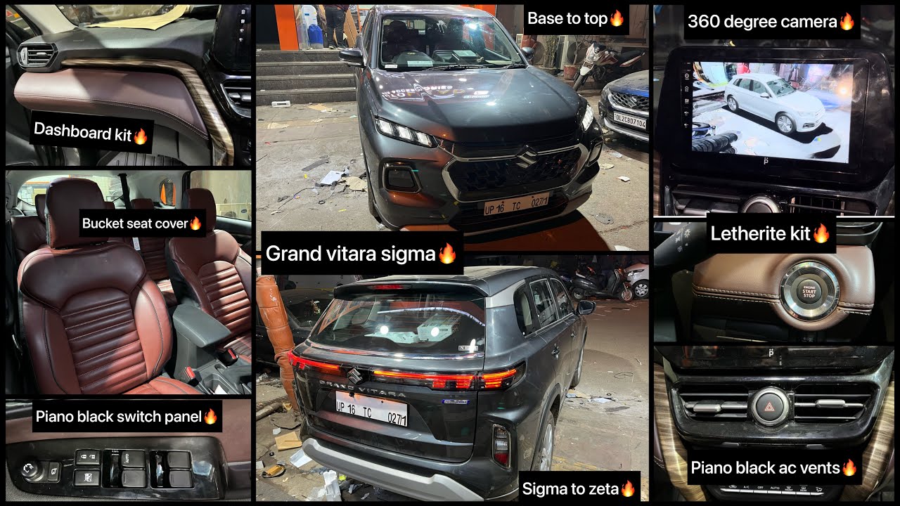Grand vitara sigma modified grand vitara 2022 grand vitara accessories ...