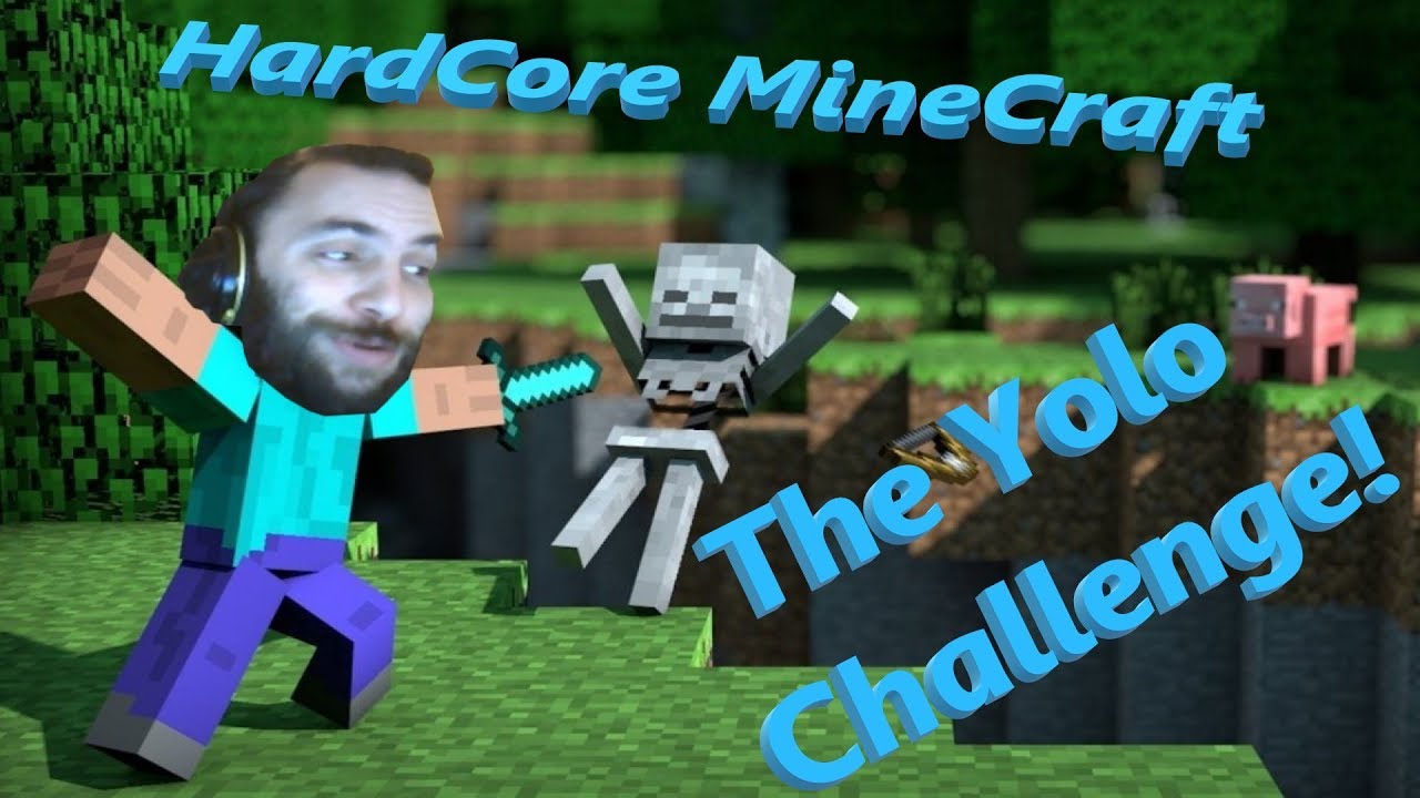 Hardcore Minecraft - Yolo Challenge episode 2 - YouTube