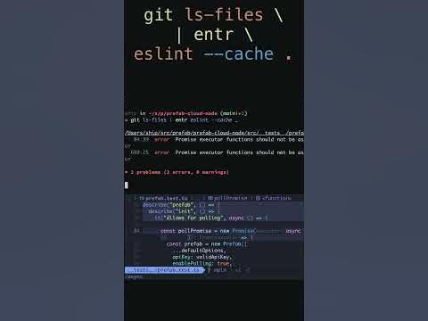 entr: run arbitrary commands when files change #coding #cli - YouTube