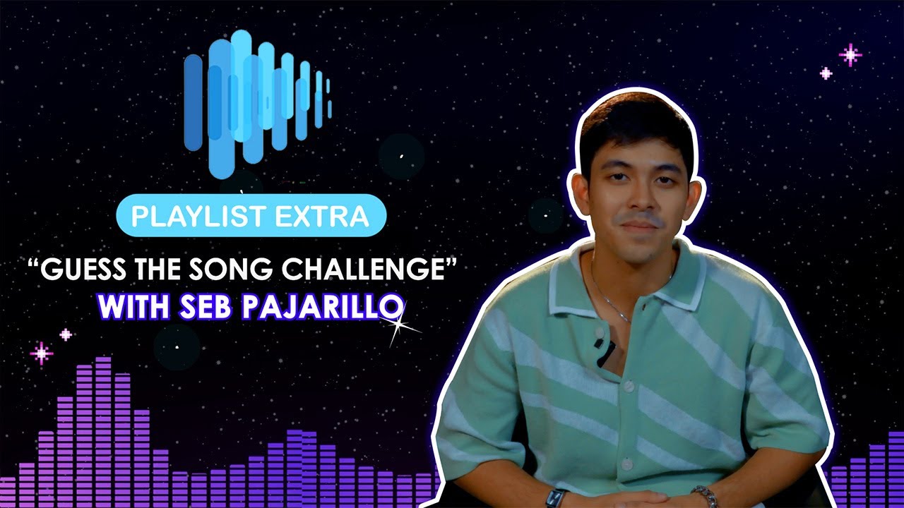 Playlist Extra: Seb Pajarillo takes on the "Guess the Song Challenge ...