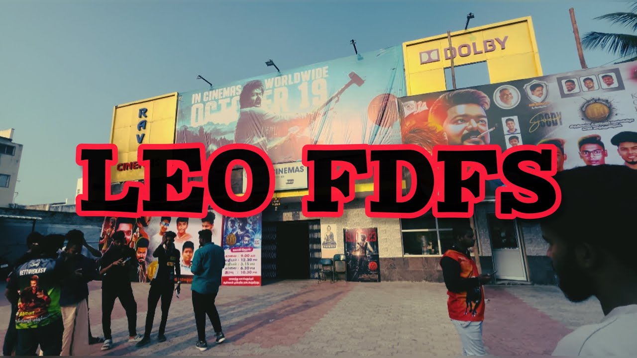 Leo FDFS 🔥 | @tkshiva #tkshiva - YouTube