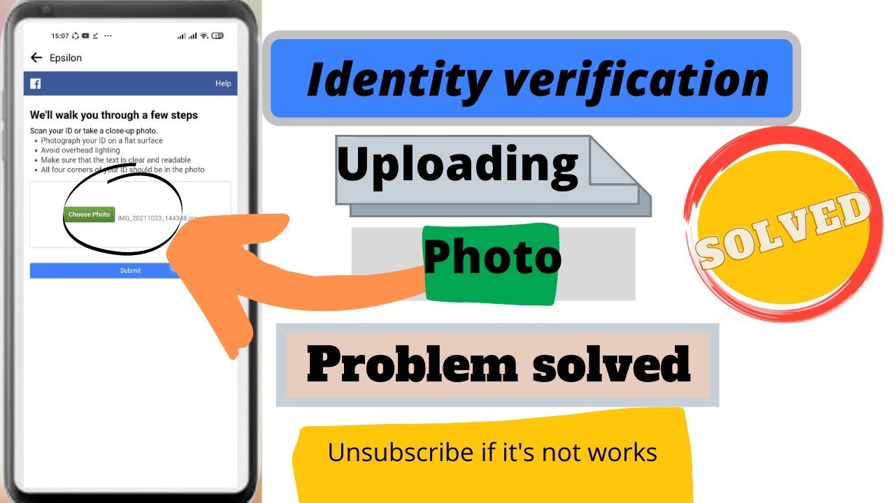 How To Solve There Is Some Problem When Uploading Your Image Facebook ...