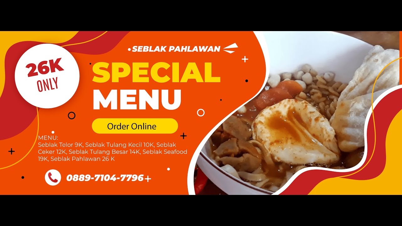 ~ MENU PAKET ~ SEBLAK PAHLAWAN ~ - YouTube