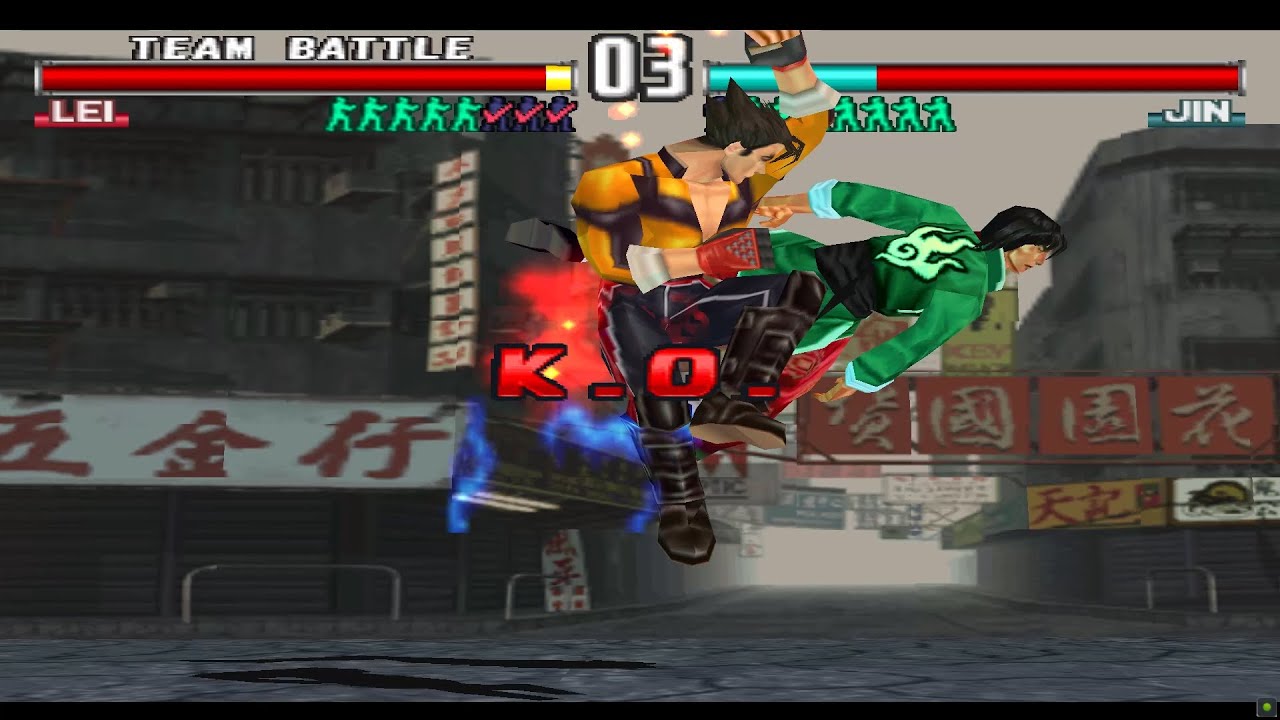 Tekken 3 || Team Battle Complete Gameplay || 2 PLAYERS - YouTube