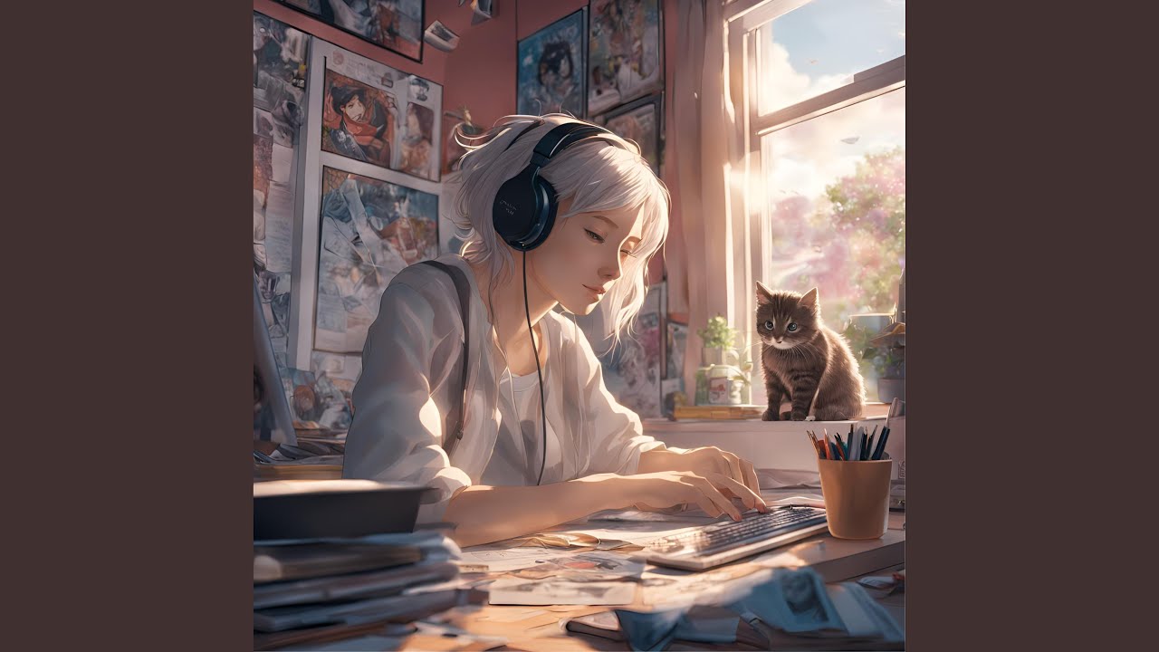 Cozy Study Room Ambience - YouTube