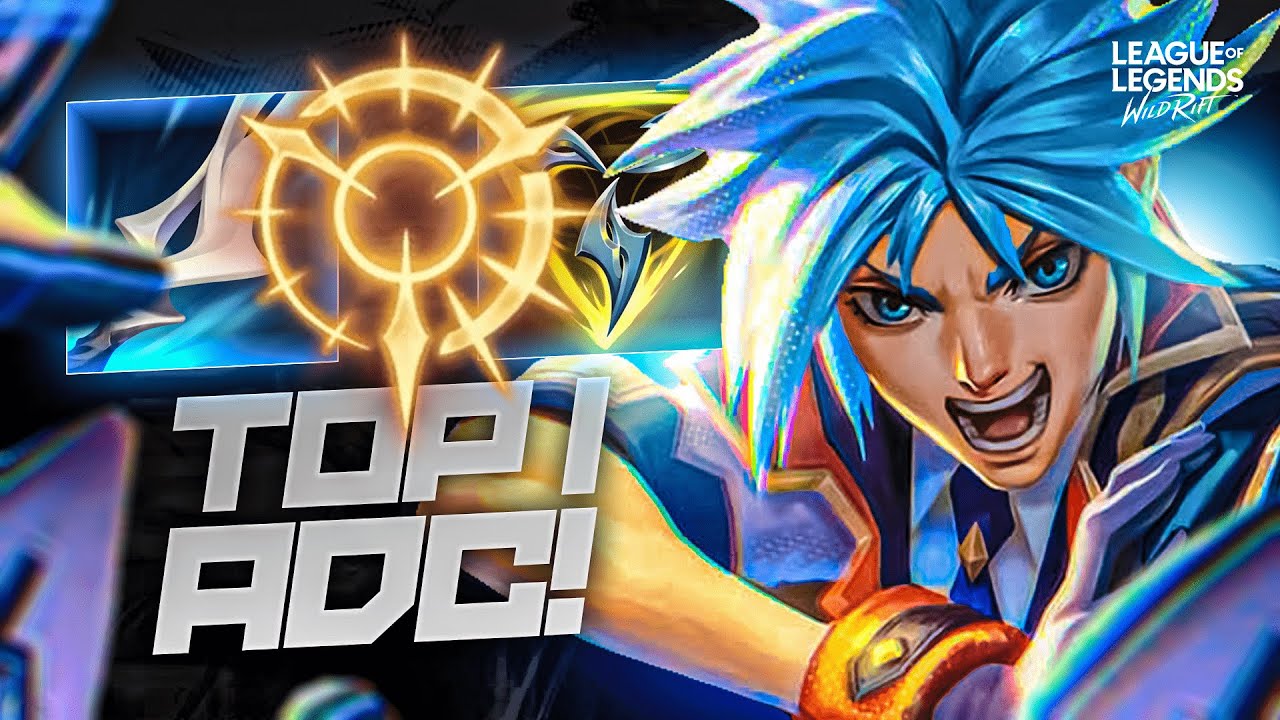 ESSA É A MELHOR ROTAÇÃO PRA ADC!!! LOL WILD RIFT - YouTube
