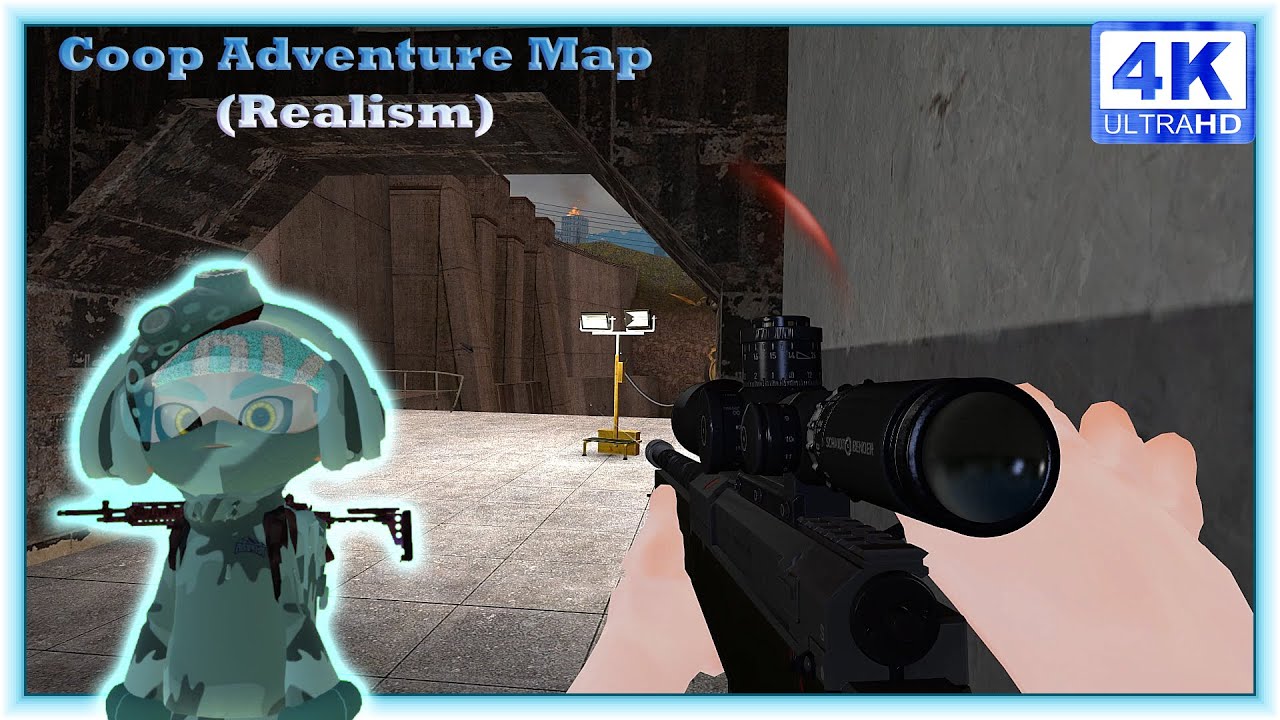 Coop Adventure Map | Gmod [4K 60FPS] - YouTube