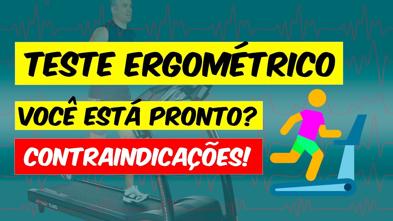🔴 TESTE ERGOMÉTRICO: para que serve? qual o preparo? quando fazer ...