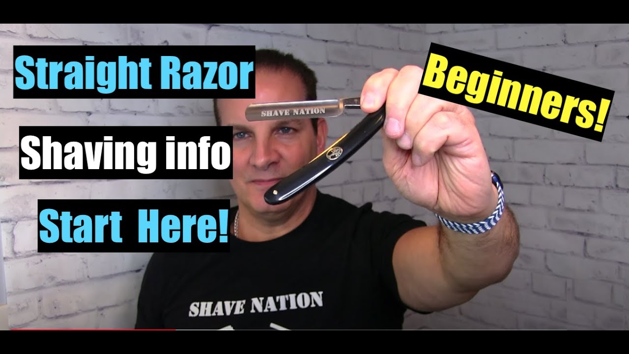 Straight Razor Shaving Information-Start Here - YouTube