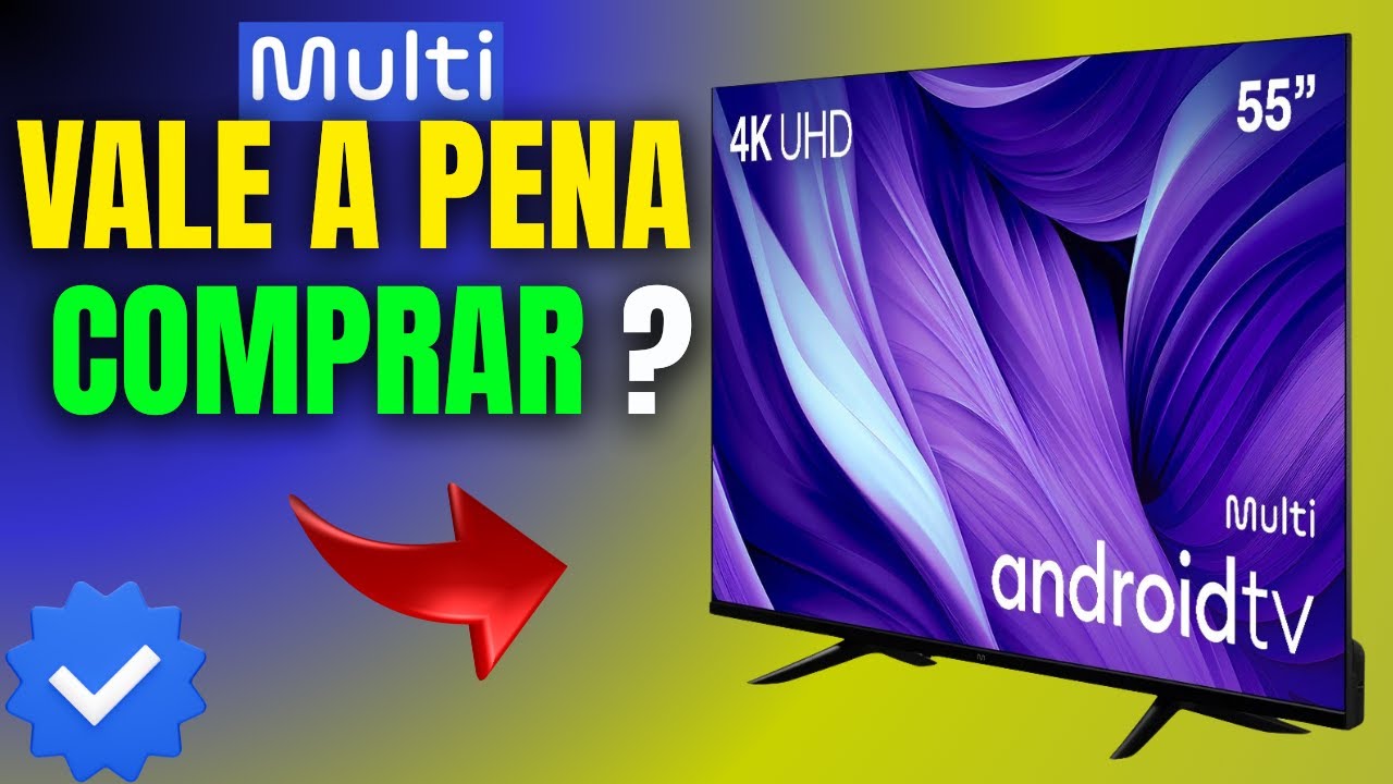 SMART TV 55" 4K Android 11 Multi TL061M VALE A PENA? Review COMPLETO e ...