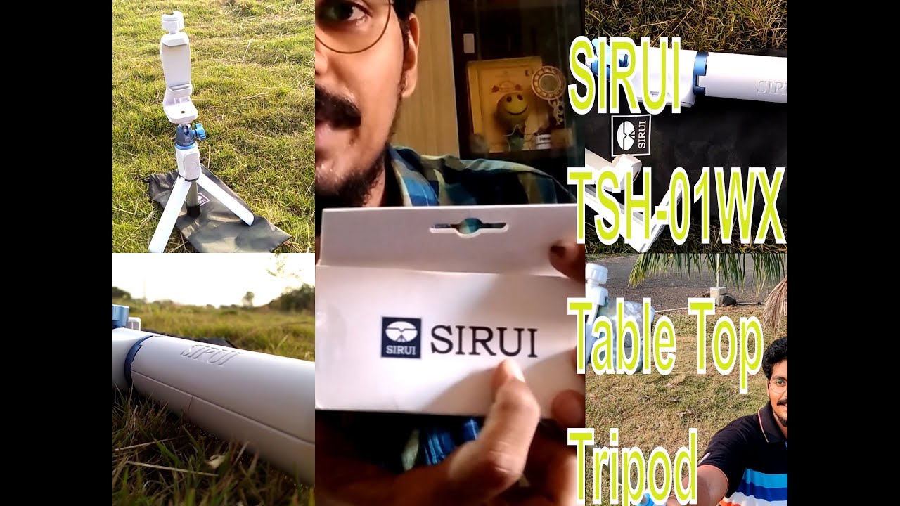 Sirui TSH-01WX Table Top Tripod | Unboxing | സിരുയി ട്രൈപോഡും സെ ...