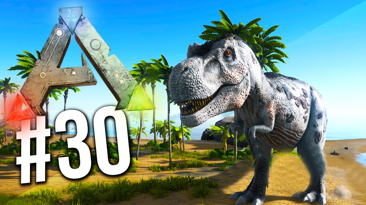 Ark Survival Evolved - TREX ARMY! Ark Taming TREX! EP 30 (ARK: Survival ...
