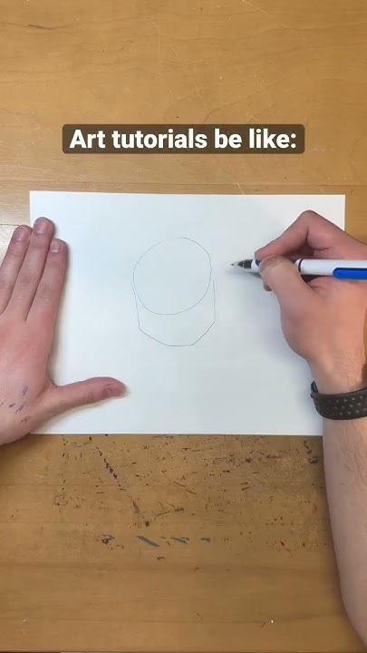 ArT TuToriAls Be LiKE… #shorts - YouTube