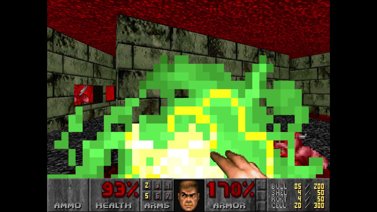 Part 18 The Ultimate Doom HDMI 1080p XBOX 360 BFG Original 1993 PC ...