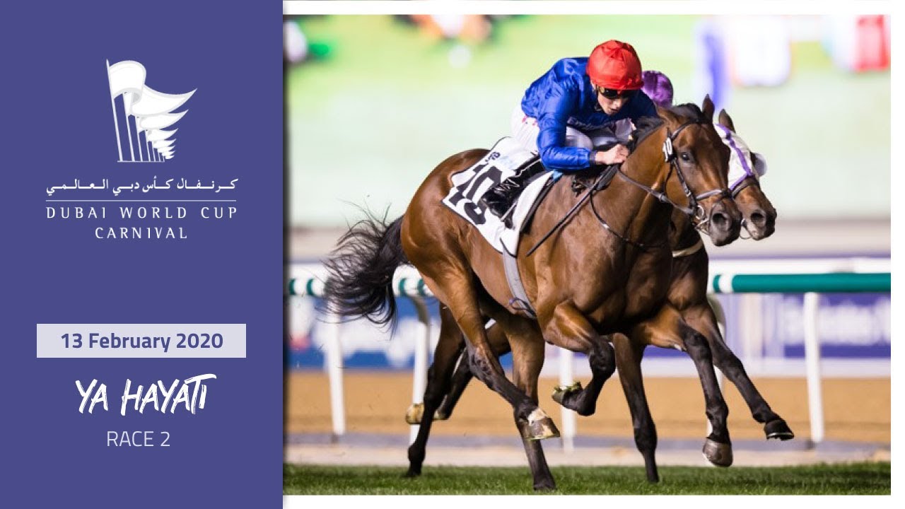 YA HAYATI (Godolphin), with blood as blue as his silks, claims the ...