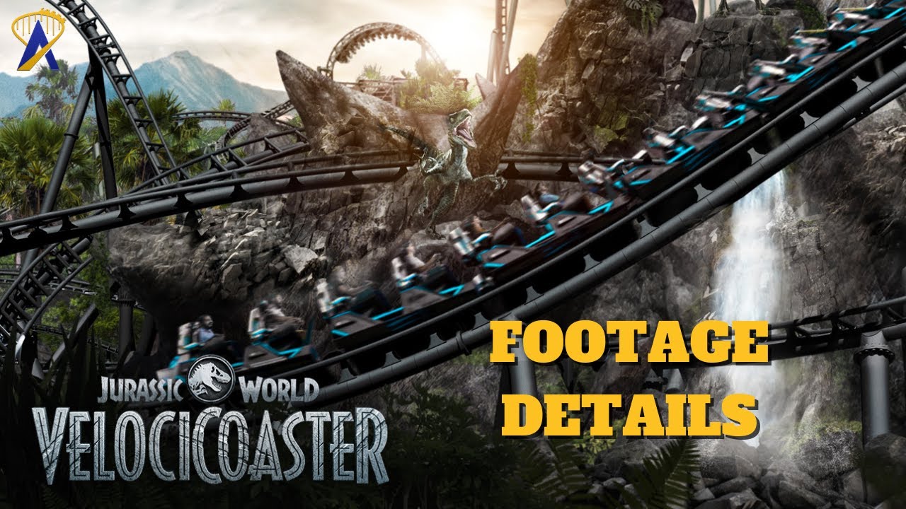 Jurassic World VelociCoaster Preview Footage Details at Universal ...