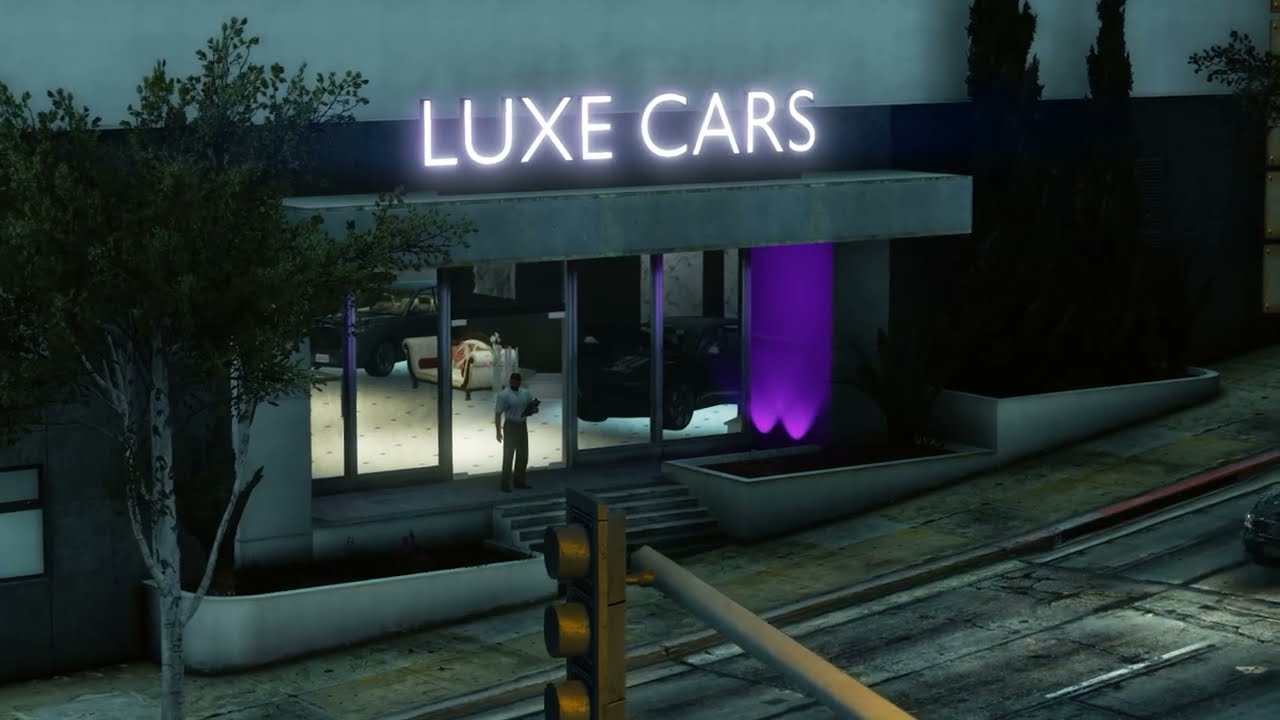 Luxury Car ShowRoom Interior (FiveM) - YouTube