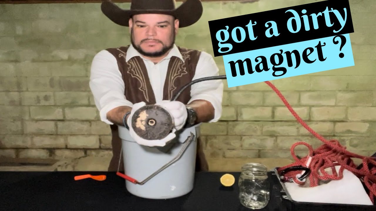 How to clean your magnet! - YouTube