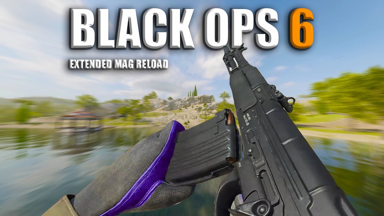 Call of Duty Black Ops 6 : All Extended Mags Reload Showcase 4K - YouTube