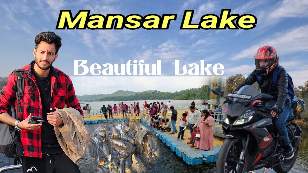 Mansar lake Jammu | The Most Beautiful Lake & island In Jammu | # ...