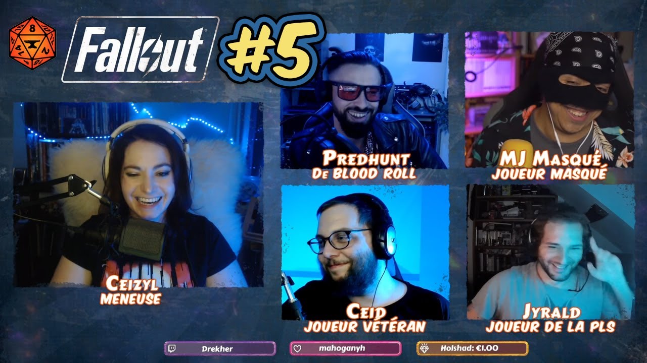 #jdr [FR] [Foundry VTT] Fallout Fallout abris MOON 6.9 #5 - YouTube