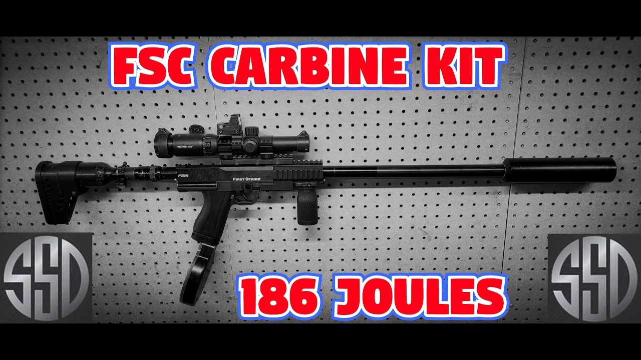 FSC Carbine SSD Kit 186 Joules - YouTube