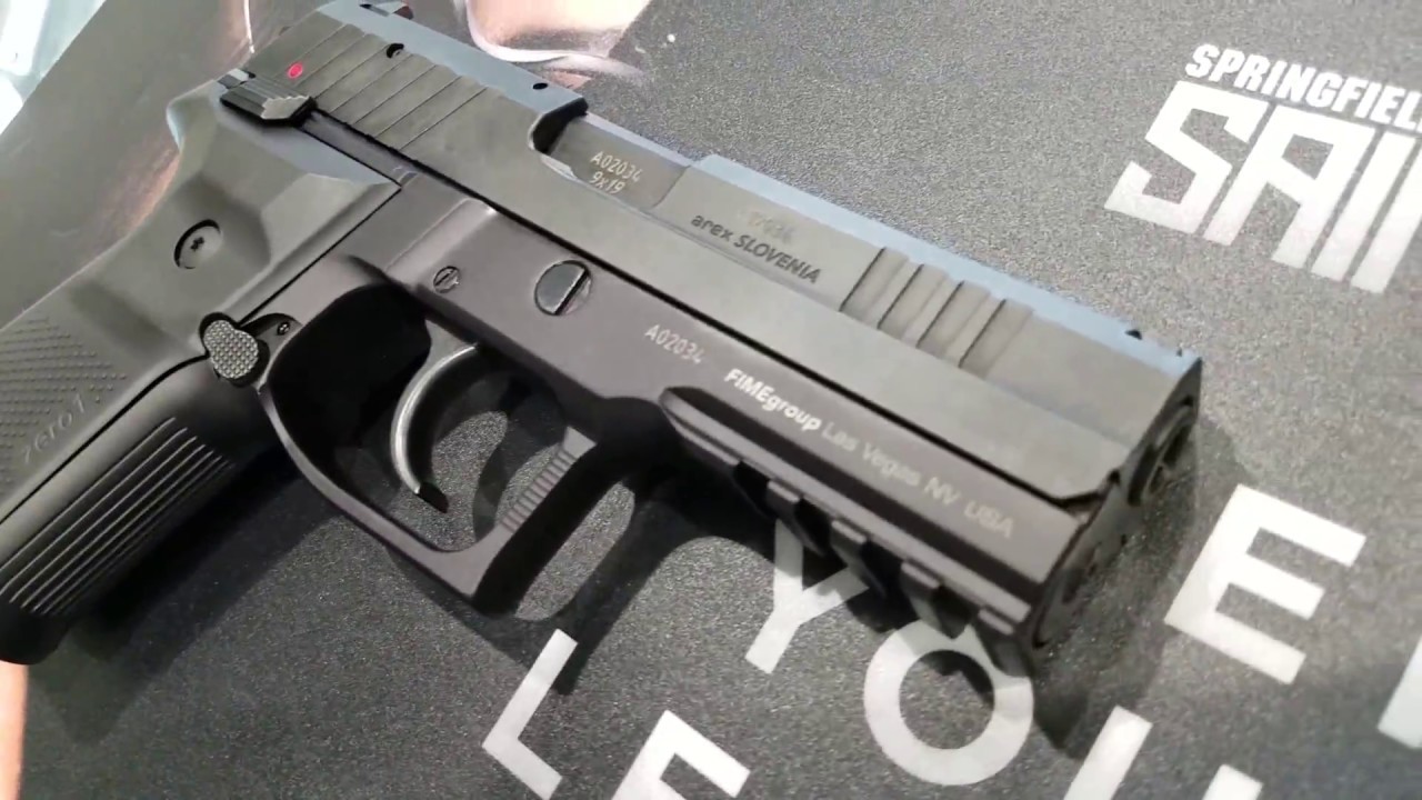 아렉스 AREX - REX ZERO 1S 9mm 권총 - YouTube