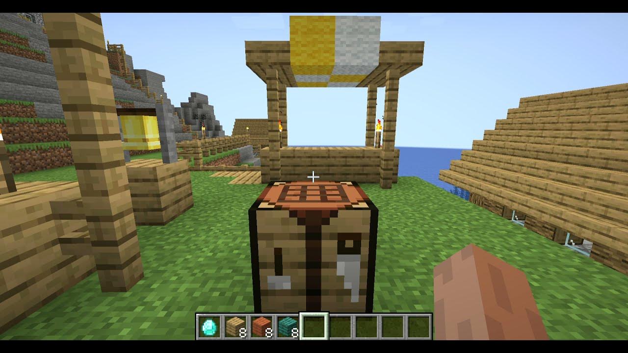 How to create jukebox in Minecraft - YouTube