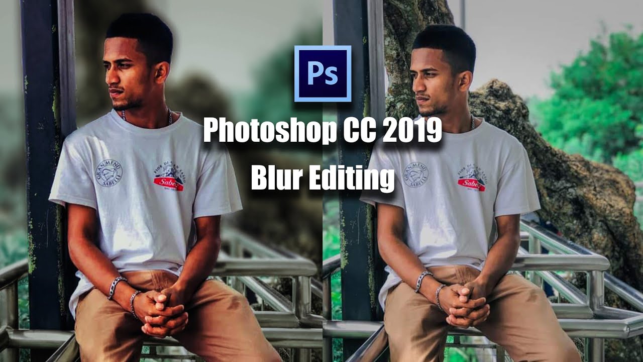 Blur editing in Photoshop CC 2019 AIM studios - YouTube
