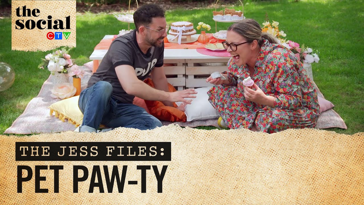 Jess attends a pet paw-ty! | The Social - YouTube