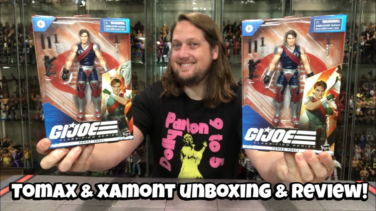 Tomax & Xamot GIJOE Classified Unboxing & Review! - YouTube